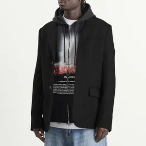 Balenciaga Wool Gabardine Blazer
