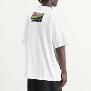 Balenciaga Bumper Stickers T-shirt - White