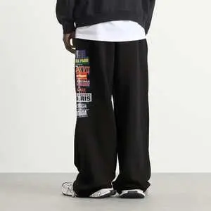 Balenciaga Baggy Bumper Stickers Sweatpants