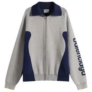 Balenciaga Zip-up Sport Jacket - Grey/navy