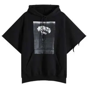 Balenciaga Cutaway Short Sleeve Hoodie