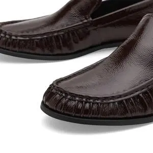 VAGABOND SHOEMAKERS Brandi Patent Leather Loafer - Chocolate