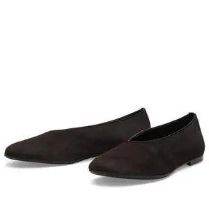 VAGABOND SHOEMAKERS Aleya Hair-on Leather Ballet Flats