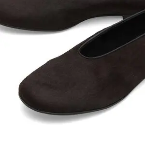 VAGABOND SHOEMAKERS Aleya Hair-on Leather Ballet Flats