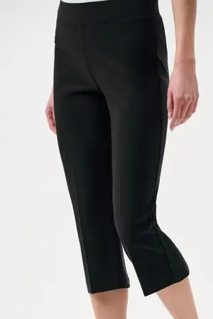 Joseph Ribkoff Classic Capri Pants With Slits