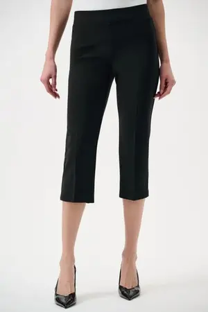 Joseph Ribkoff Classic Capri Pant - Black