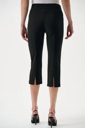 Joseph Ribkoff Classic Capri Pants With Slits