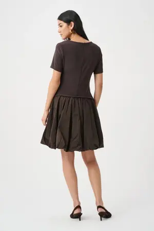 Joseph Ribkoff Silky Knit & Memory Fit And Flare Dress