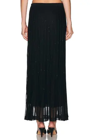 TOM FORD Micro Sequins Evening Skirt
