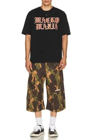 WACKO MARIA Washed Heavy Weight Crew Neck Tee Shirt Type 11