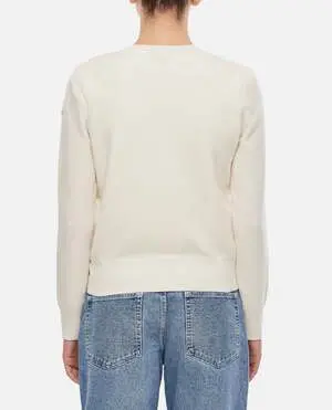 Moncler Wool Cardigan With Zip