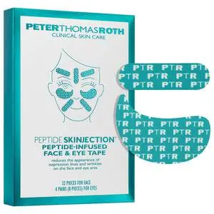 PETER THOMAS ROTH Peptide Skinjection Peptide-infused Face & Eye Tape For Wrinkles And Aging Skin - One-color
