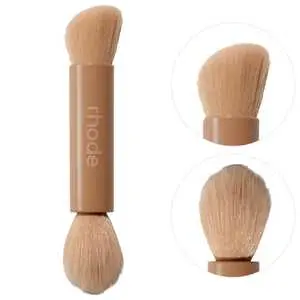 Rhode Pocket Brush Double-ended Makeup Brush - One-color