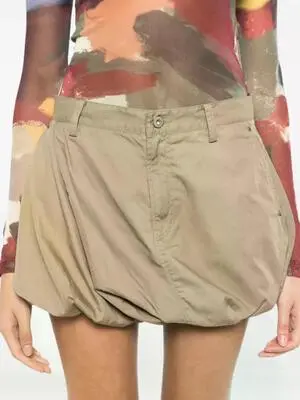 JNBY Bubble-hem Belt-loop Shorts