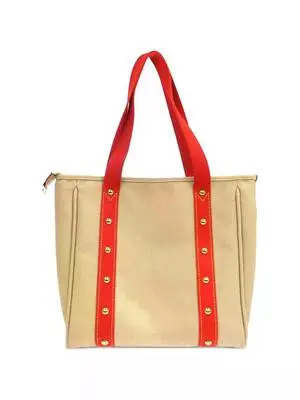 LOUIS VUITTON 2005 Antigua Cabas Mm Tote Bag - Neutrals