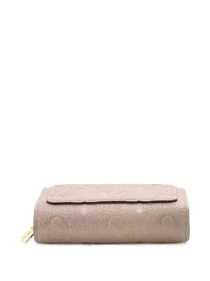 LOUIS VUITTON Clea Wallet Monogram Empreinte Leather Small Wallets - Neutrals