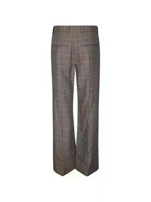 A.p.c. Jude Check-pattern Wool Trousers