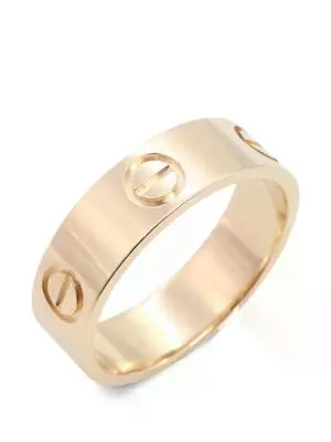 Cartier 18k Rose Gold Love Ring - Pink