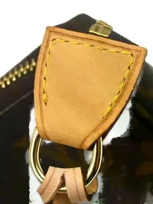 LOUIS VUITTON 2004 Panda Monogram Pochette Accessoires Tote Bag