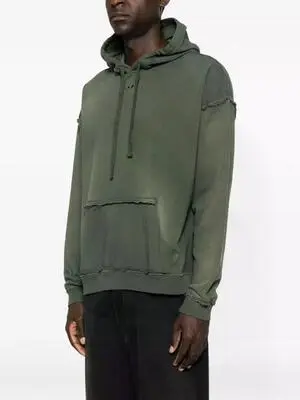 DIESEL® Distressed-effect Drawstring Hoodie