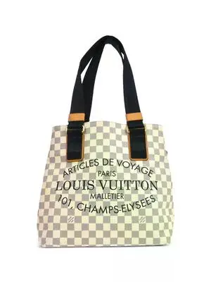 LOUIS VUITTON Damier Azur Cabas Tote Bag - Neutrals