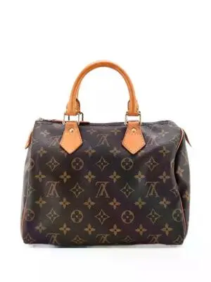 LOUIS VUITTON Speedy Handbag Monogram Canvas 25 Satchel