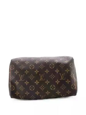 LOUIS VUITTON Speedy Handbag Monogram Canvas 25 Satchel