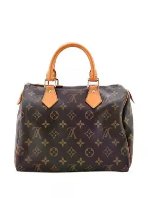 LOUIS VUITTON Monogram Speedy 25 Satchel