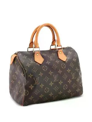 LOUIS VUITTON Monogram Speedy 25 Satchel