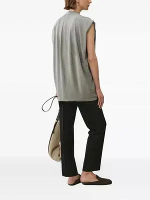 LESS Sculptural Crew-neck Vest