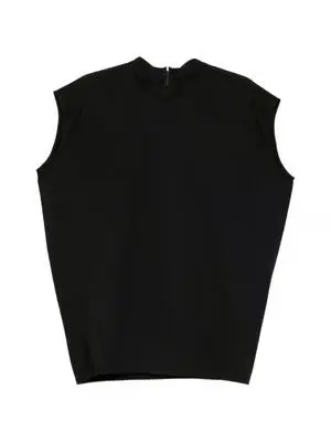 LESS Sculptural Crew-neck Vest