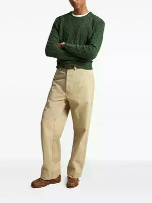 Polo Ralph Lauren Cable Knit Embroidered Pony Sweater