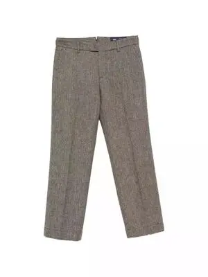 BERWICH Alice Herringbone Pattern Trousers