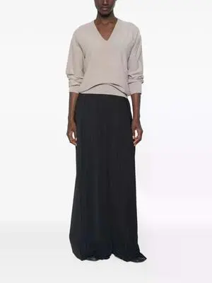 Herno Sequin-embellished V-neck Sweater