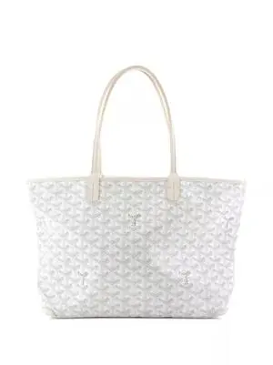 Goyard Artois Coated Canvas Pm Tote Bag - White