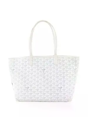 Goyard Artois Coated Canvas Pm Tote Bag - White
