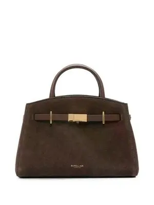 DEMELLIER Small Hudson Top-handle Tote Bag - Brown