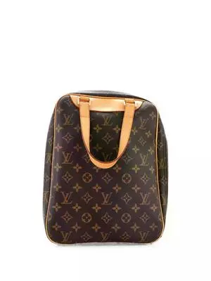LOUIS VUITTON Excursion Handbag Monogram Canvas Satchel - Brown