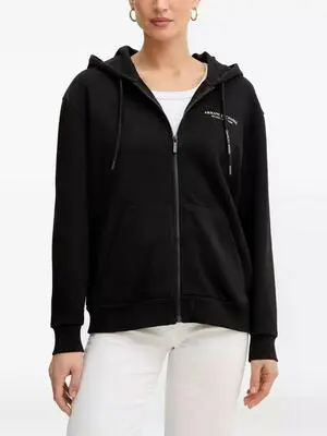 Armani Exchange Full Zip Sweatshirts Hoodies For Women
