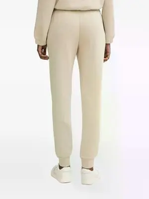 Armani Exchange Logo Patch Drawstring Track Pants - Neutrals