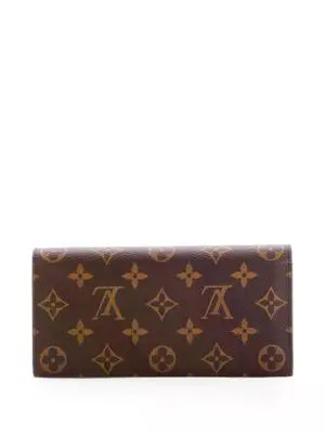 LOUIS VUITTON Emilie Wallet Monogram Canvas Small Wallets
