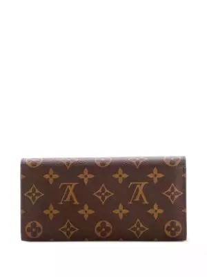 LOUIS VUITTON Emilie Wallet Monogram Canvas Small Wallets