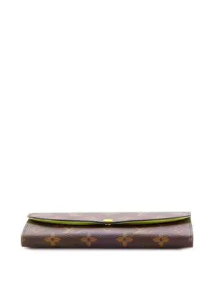 LOUIS VUITTON Emilie Wallet Monogram Canvas Small Wallets