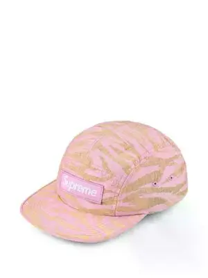 Supreme Tiger Camo Ripstop Cap - Pink