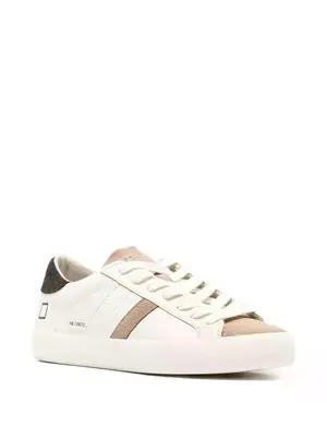 D.a.t.e. Hill Low Paneled Lace-up Sneakers - White