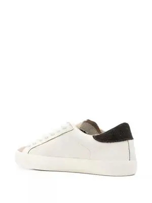 D.a.t.e. Hill Low Paneled Lace-up Sneakers - White