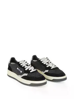AUTRY Corduroy-panelled Sneakers