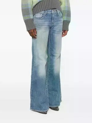 7 For All Mankind Low-rise Flared Jeans