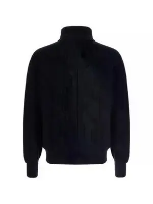 Paul & Shark Ribbed-knit Half-zip Sweater