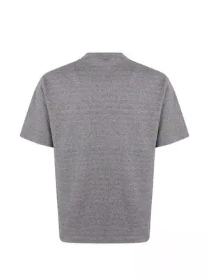 Emporio Armani Logo-embroidered Cotton T-shirt